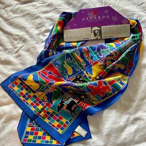 Oscardo | Accessories | Multicoloured Scarf Designed By Indigenous ...